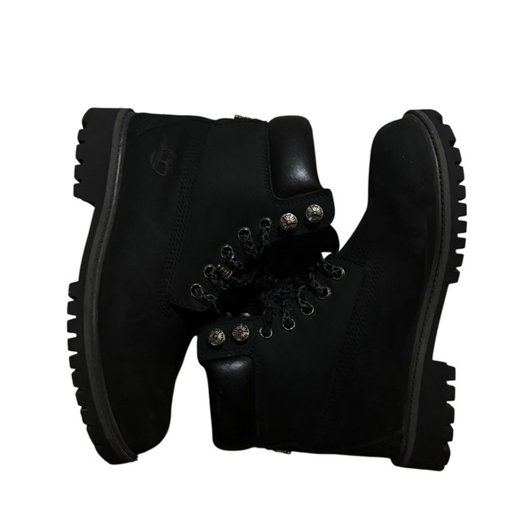 Chrome Hearts | Shoes | Chrome Hearts Black Mens Boots | Poshmark